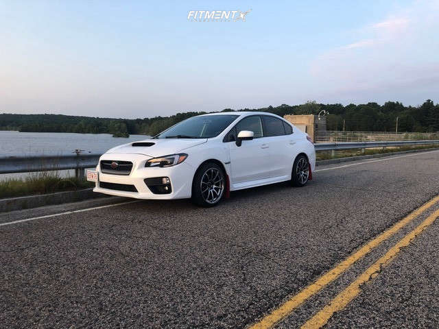 2015 Subaru WRX Premium with 18x9.5 AVID1 AV27 and Nankang 255x35 on ...
