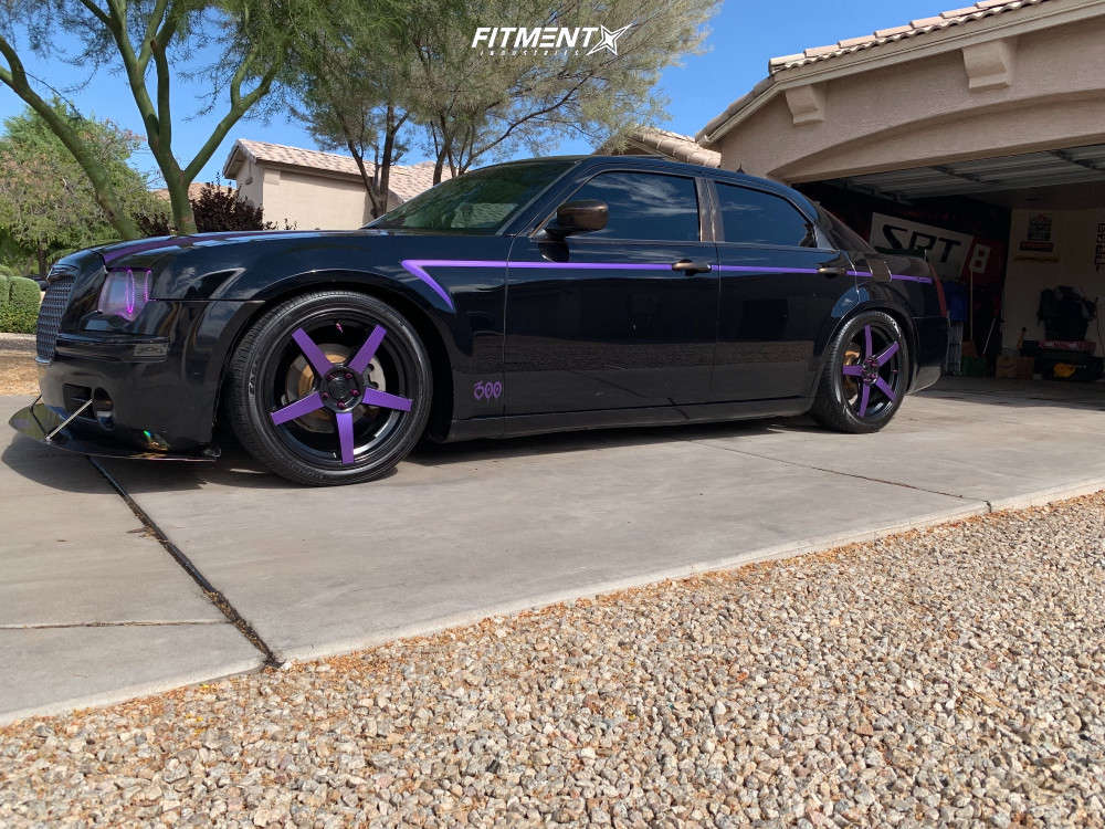 2010 Chrysler 300 S with 20x8.5 Voxx Mga and Kumho 245x45 on Lowering ...