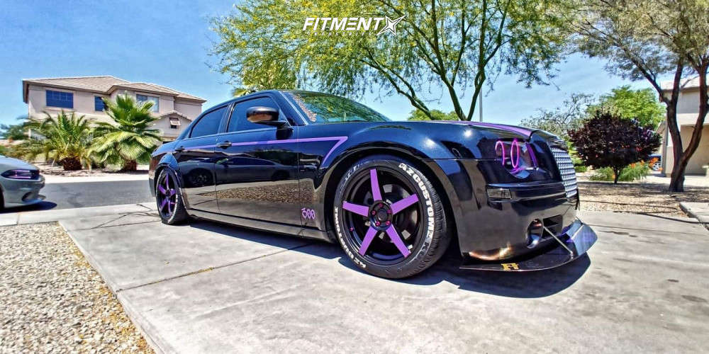 2010 Chrysler 300 S with 20x8.5 Voxx Mga and Kumho 245x45 on Lowering ...