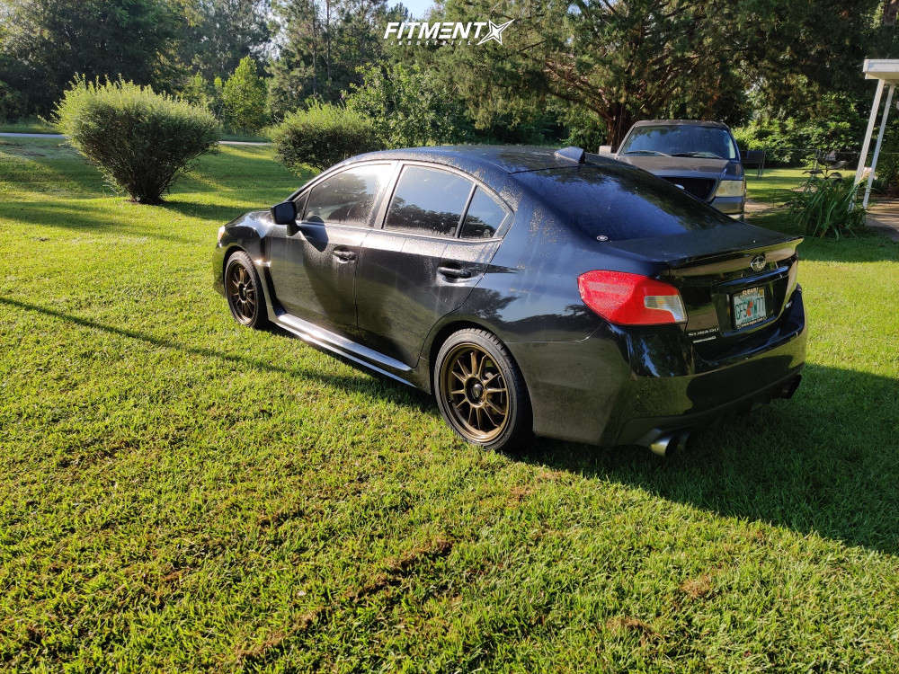 2018 Subaru WRX Base with 18x8.5 Konig Hypergram and Ohtsu 245x40 on ...