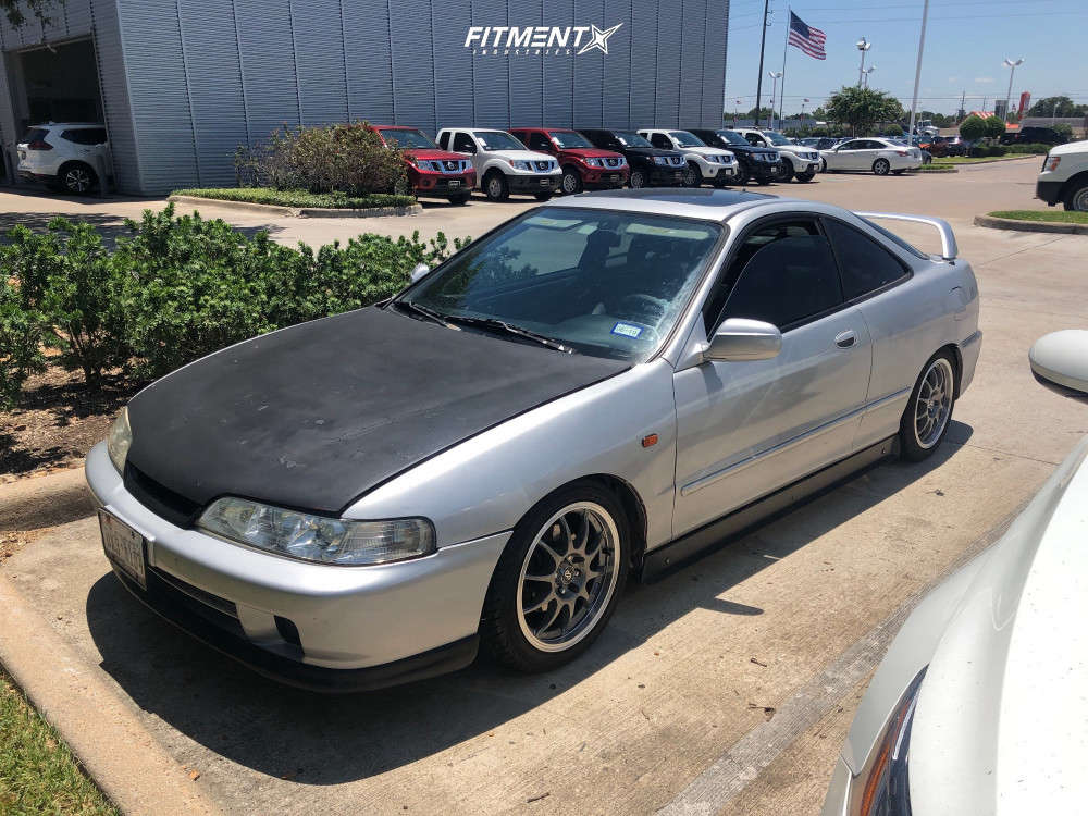 2000 Acura Integra GS with 16x7 Enkei J10 and Yokohama 205x45 on ...
