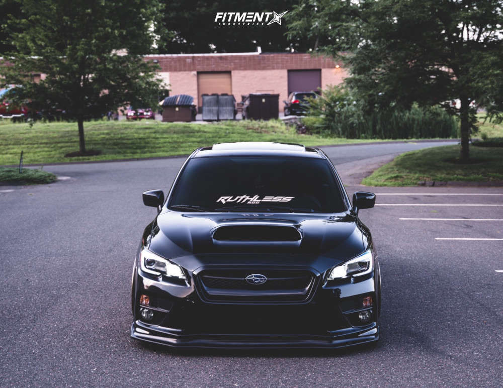 2017 Subaru WRX Premium with 18x9.5 MB Wheels Battle and Nankang 215x40 ...