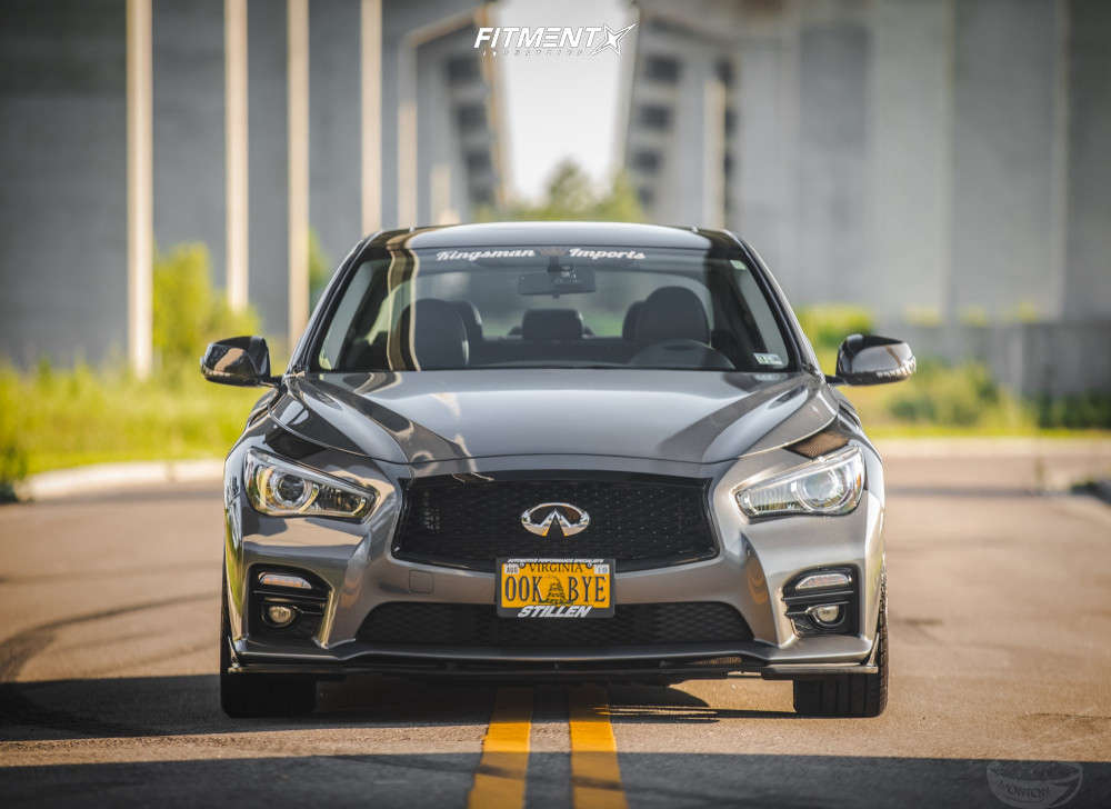 2014 INFINITI Q50 Premium with 19x8.5 Stance Sf-01 and Achilles 245x40 ...
