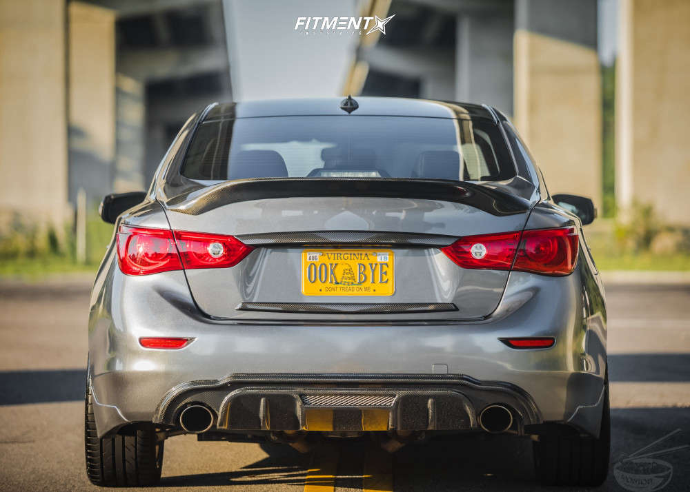 2014 INFINITI Q50 Premium with 19x8.5 Stance Sf-01 and Achilles 245x40 ...