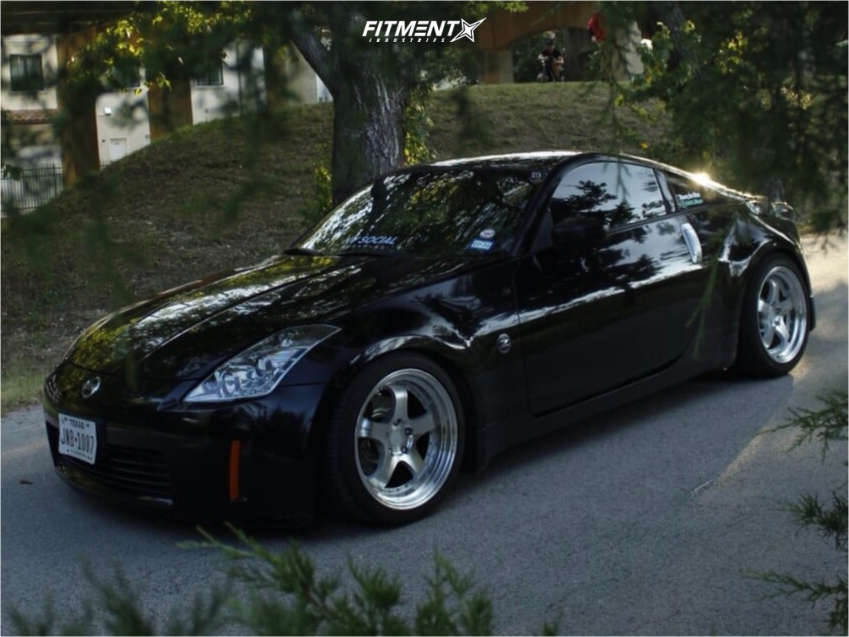 2003 Nissan 350Z Base with 18x9.5 Aodhan Ah03 and Toyo Tires 225x50 on ...
