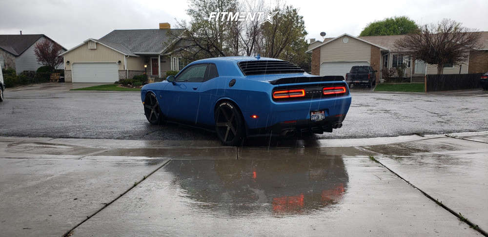 2015 Dodge Challenger Scat Pack with 22x9 Niche Milan and Goodyear ...