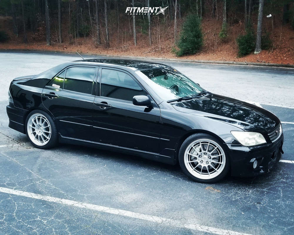 2002 Lexus IS300 E-Shift 4dr Sedan (3.0L 6cyl 5A) with 18x8.5 Enkei ...