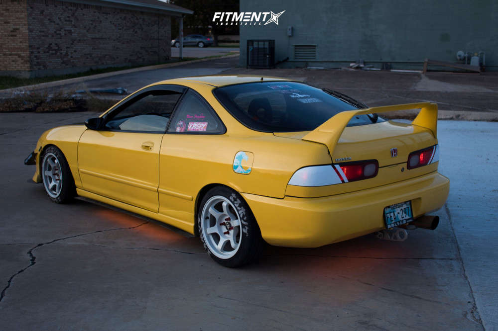 1994 Acura Integra RS with 16x8 Rota Grid and Bridgestone 205x45 on ...