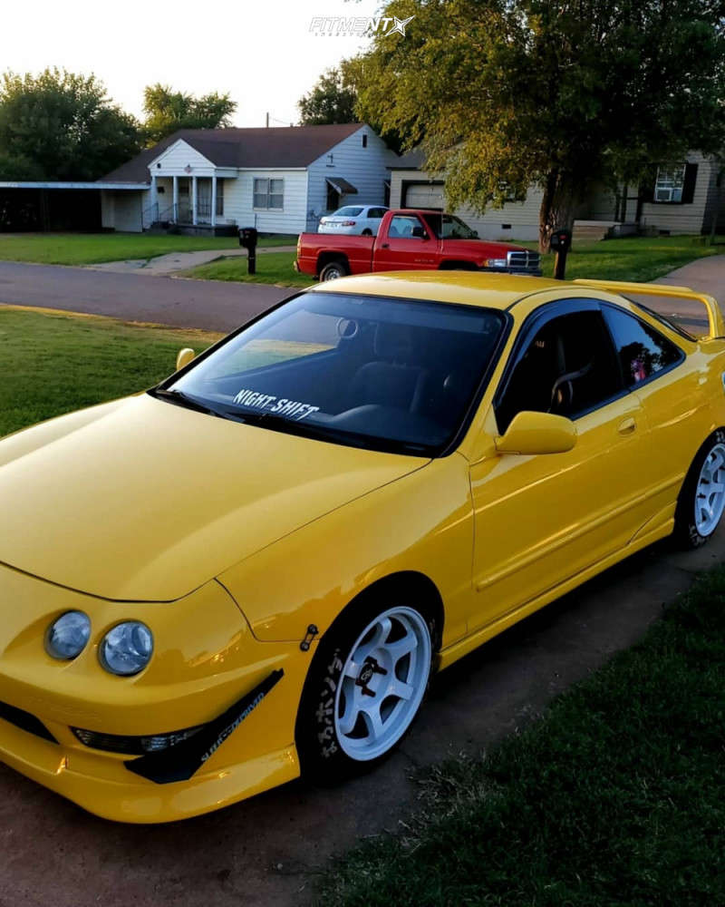 1994 Acura Integra RS with 16x8 Rota Grid and Bridgestone 205x45 on ...