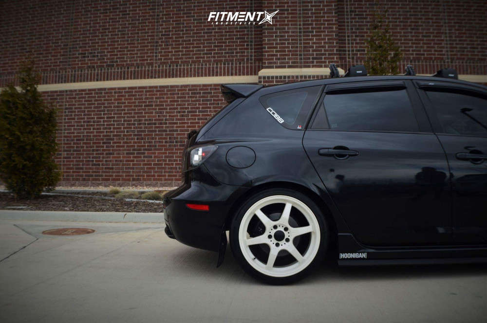 2009 Mazda MazdaSpeed3 Base with 18x8 Konig Backbone and Falken 235x40 ...
