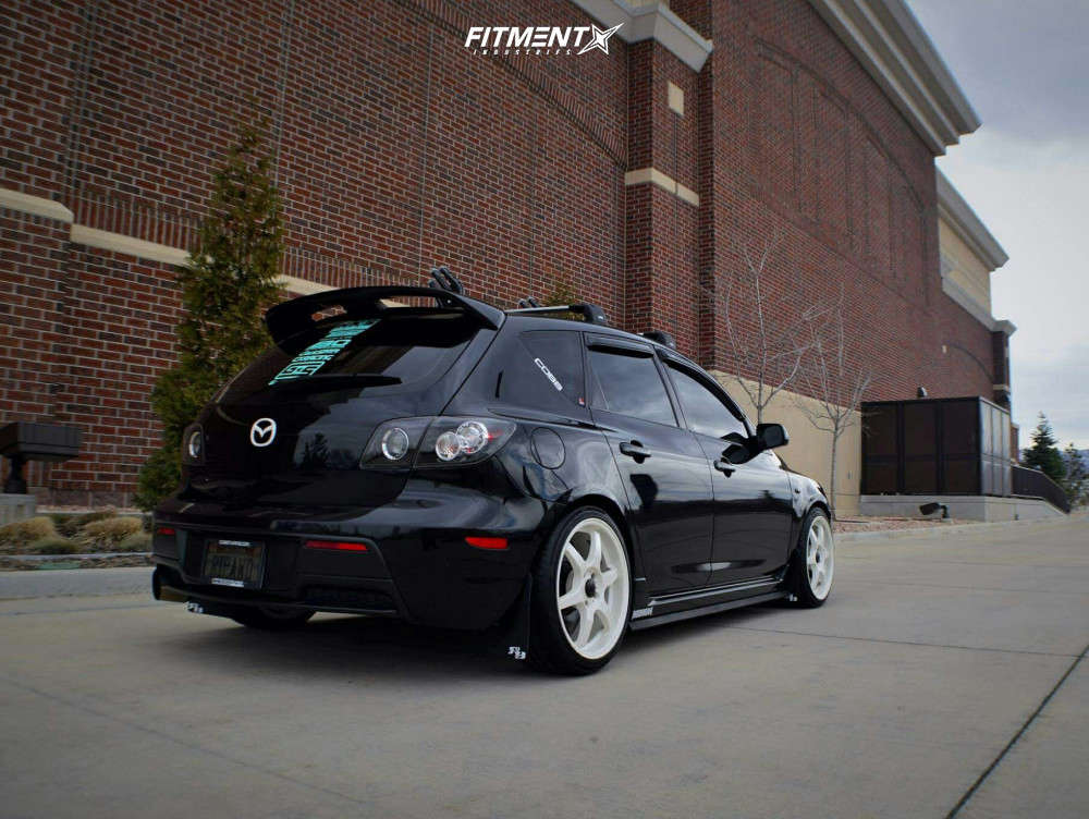 2009 Mazda MazdaSpeed3 Base with 18x8 Konig Backbone and Falken 235x40 ...