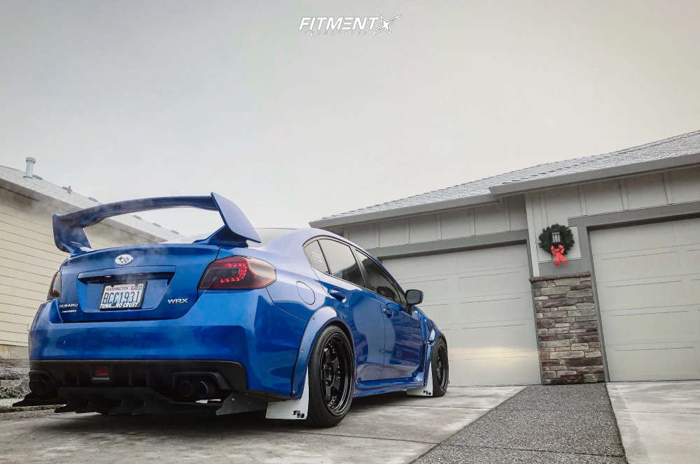 2015 Subaru WRX Base with 18x10.5 Varrstoen Es6 and Continental 265x35 ...