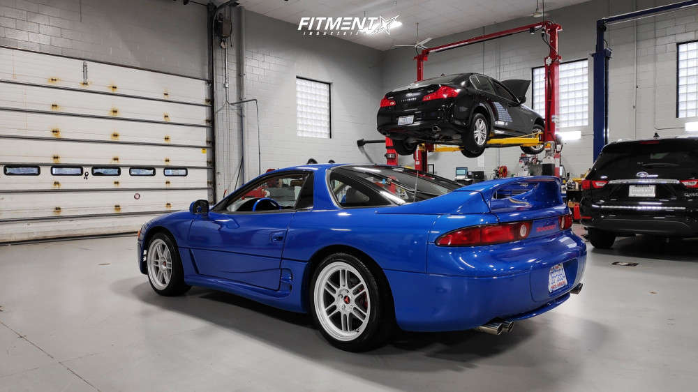 1998 Mitsubishi 3000GT Base with 18x8.5 Enkei RPF1 and Achilles 235x40 ...