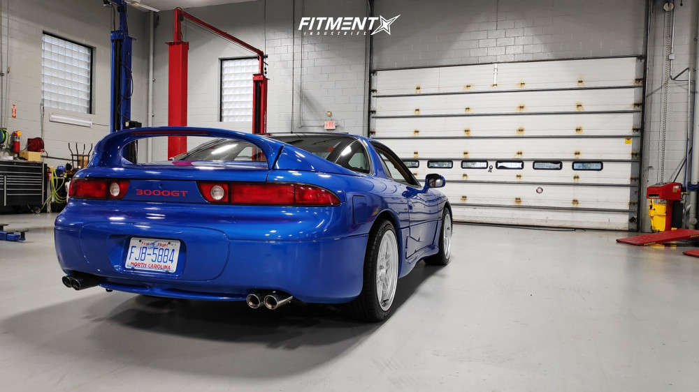 1998 Mitsubishi 3000GT Base with 18x8.5 Enkei RPF1 and Achilles 235x40 ...