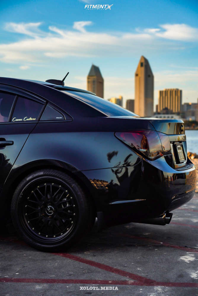 2015 Chevrolet Cruze LT with 18x8 JNC JNC005 and Accelera 225x45 on ...