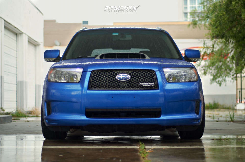 2007 Subaru Forester XT Limited with 18x9.5 Aodhan Ah07 and Hankook ...