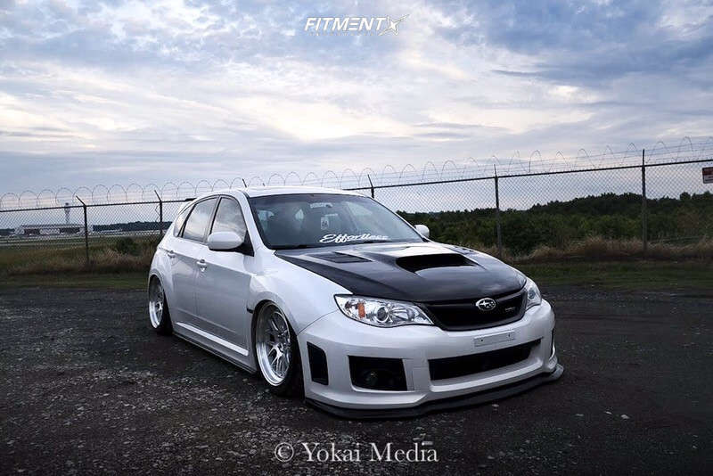 2014 Subaru WRX Limited with 18x9.5 Aodhan DS06 and Federal 255x35 on ...