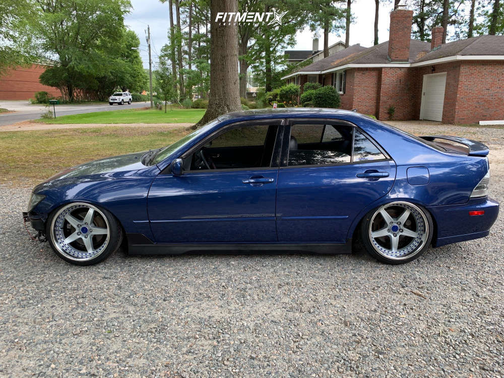 2003 Lexus IS300 Base with 18x9 Stern and Achilles 205x40 on Coilovers ...