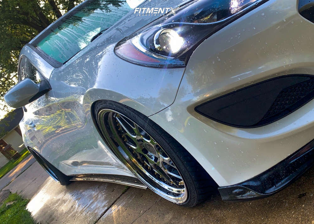 2013 Hyundai Genesis Coupe 2.0T R-Spec with 19x9.5 Aodhan Ds01 and ...