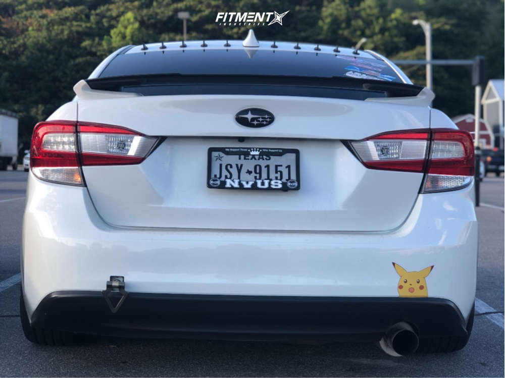 2017 Subaru Impreza Sport with 18x8.5 Aodhan Ds07 and Nankang 215x35 on ...