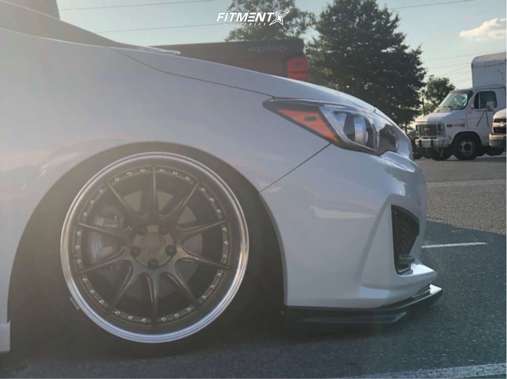 2017 Subaru Impreza Sport with 18x8.5 Aodhan Ds07 and Nankang 215x35 on ...