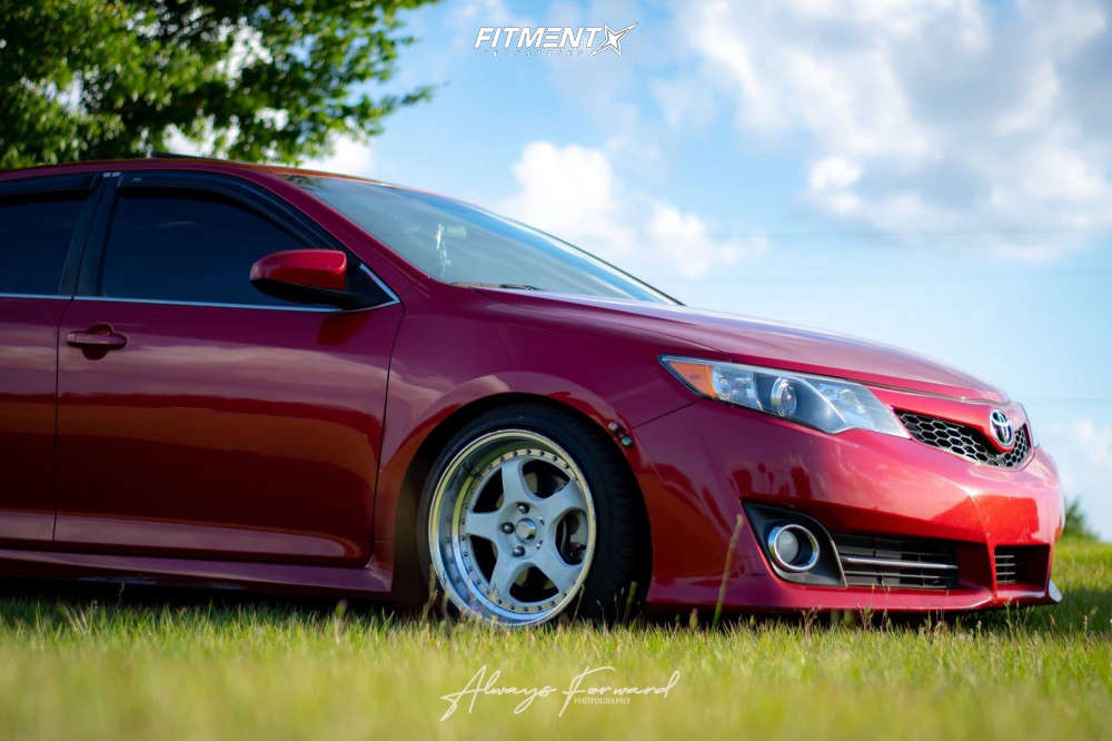 2014 Toyota Camry SE Sport with 18x9.5 Work Meister and Achilles 225x40 ...
