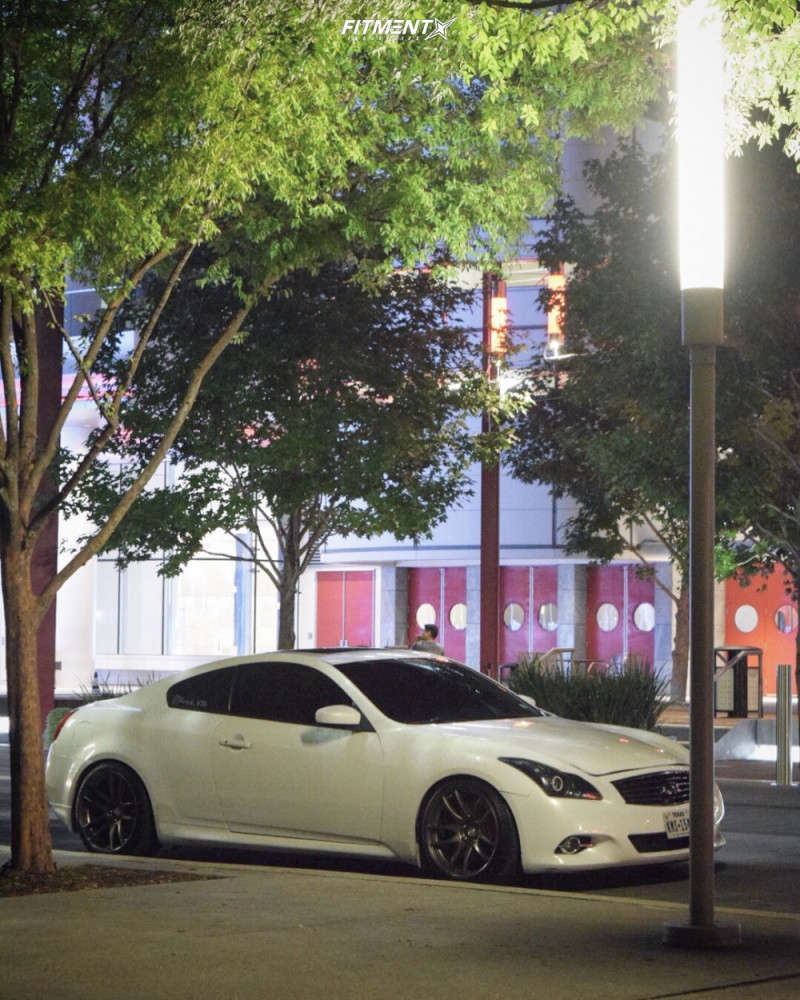 2011 INFINITI G37 Journey with 19x10.5 ESR Sr08 and Continental 225x45 on Coilovers | 759943 ...