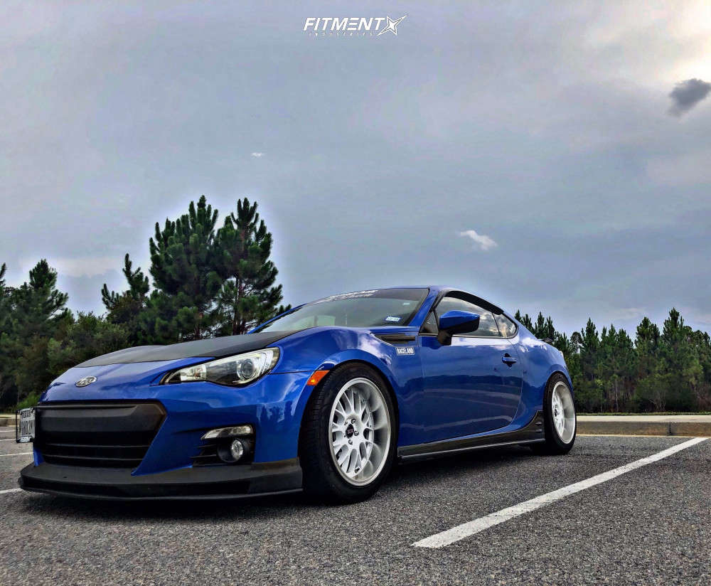 2013 Subaru BRZ Premium with 17x9 STR 514 and Kumho 235x45 on Coilovers ...