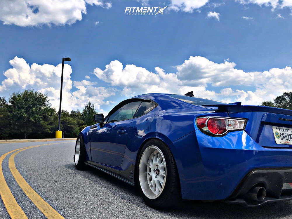 2013 Subaru BRZ Premium with 17x9 STR 514 and Kumho 235x45 on Coilovers ...