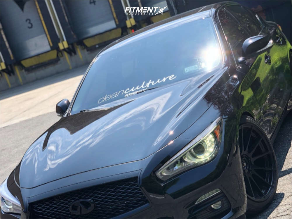 2015 INFINITI Q50 Premium with 19x10.5 Ground Force Gf6 and Westlake ...
