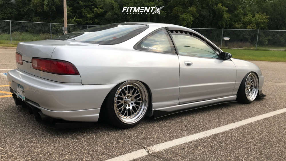 1999 Acura Integra LS with 17x9 ESM Esm-007 and Falken 205x40 on Air ...