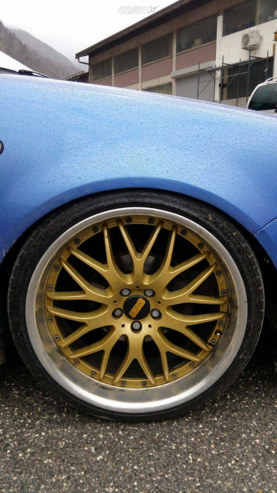 2000 Volkswagen Golf GTI GLX with 19x8.5 BBS Rsgt and Duraturn 215x35 ...