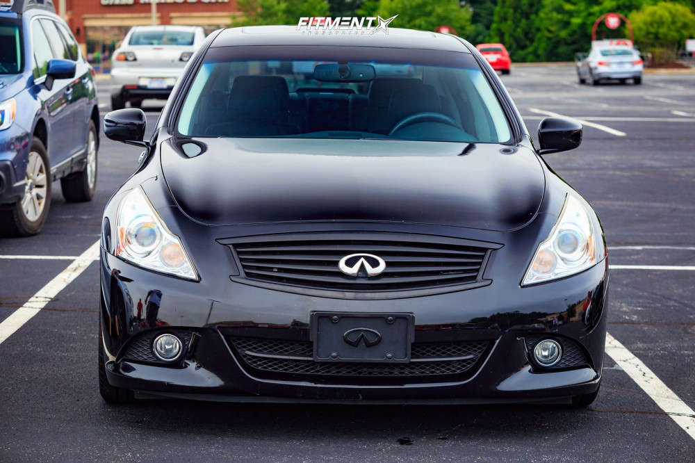 2013 INFINITI G37 X with 19x8.5 TSW Ascent and Cooper 245x40 on ...
