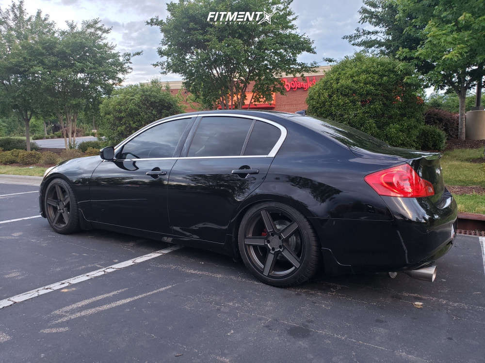 2013 INFINITI G37 X with 19x8.5 TSW Ascent and Cooper 245x40 on ...