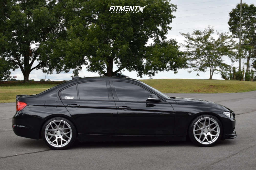 2012 BMW 328i Base with 19x8.5 Aodhan Ls002 and Kenda 225x35 on ...