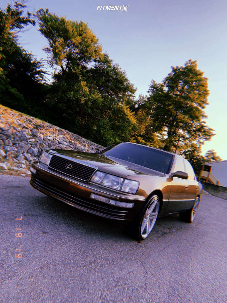 1994 Lexus LS400 Base with 19x8 Verde Parallax and Lexani 235x40 on ...