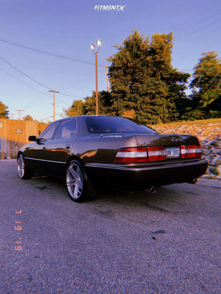 1994 Lexus LS400 Base with 19x8 Verde Parallax and Lexani 235x40 on ...
