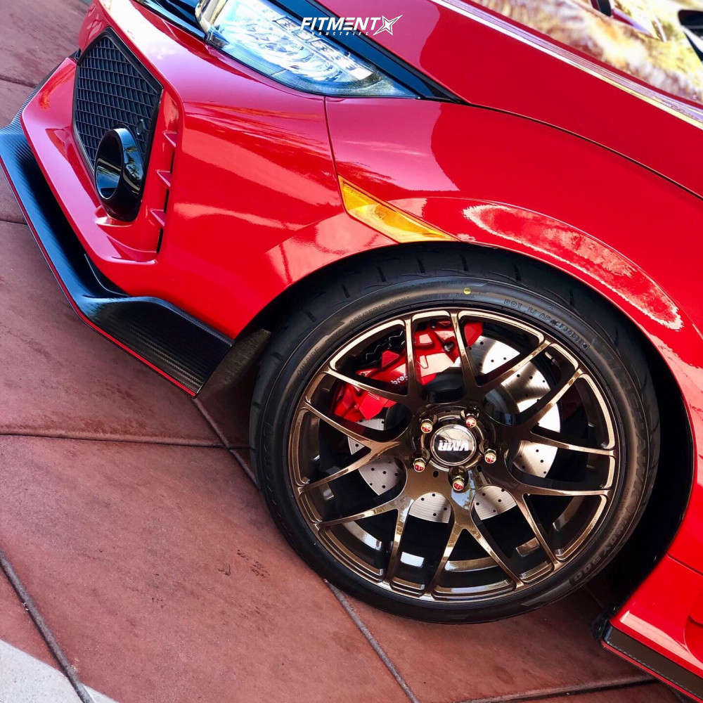 2019 Honda Civic Type R with 19x9.5 VMR V710ff and Firestone 255x35 on Stock Suspension | 761824 ...