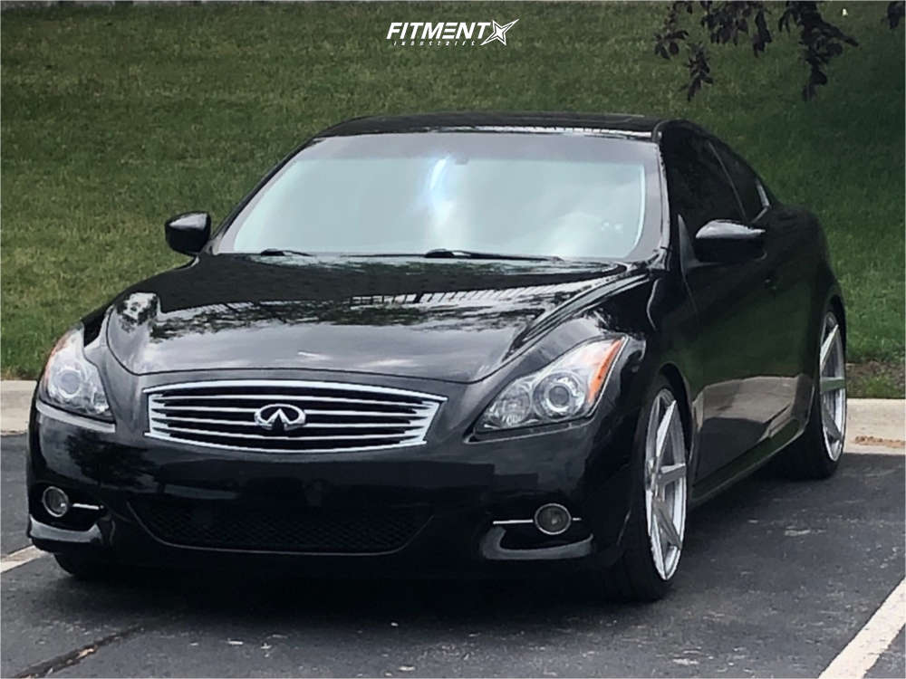 2013 INFINITI G37 X with 20x9 Rohana Rc7 and Nankang 245x35 on Lowering ...