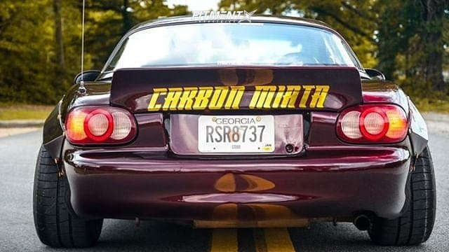 1999 Mazda Miata Base with 15x10.5 Felgenwerks and BFGoodrich 245x40 on ...