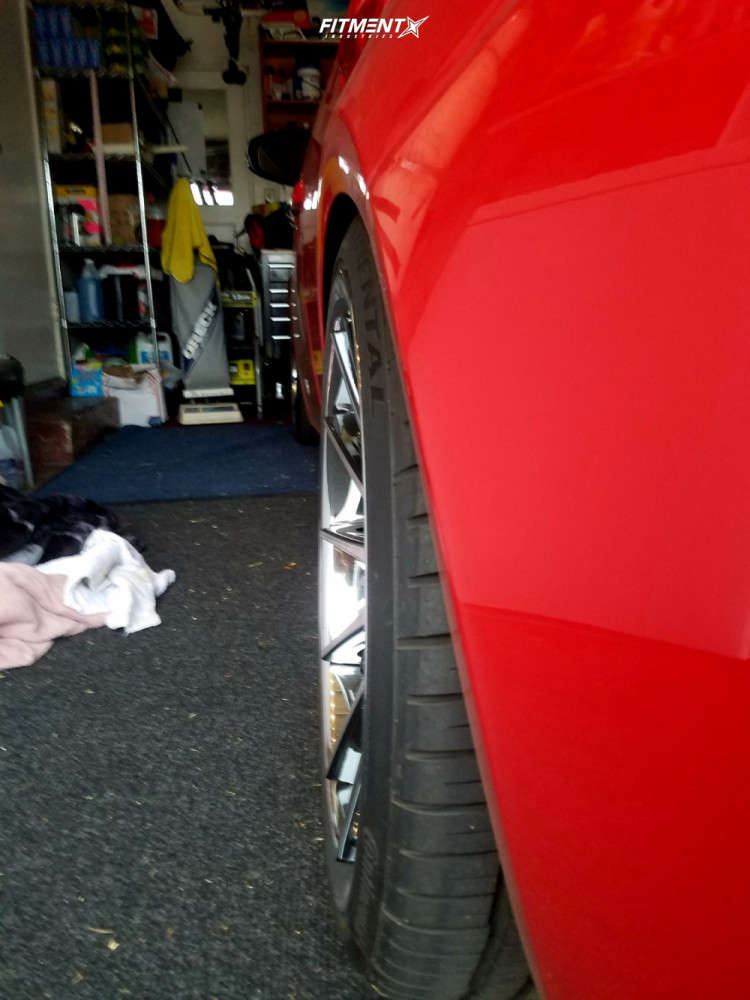 2016 Lexus IS200t F Sport with 19x8.5 Rohana Rc10 and Continental ...