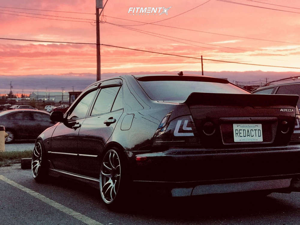 2003 Lexus IS300 Base with 18x9.5 Work Emotion Cr Kiwami and Nexen ...