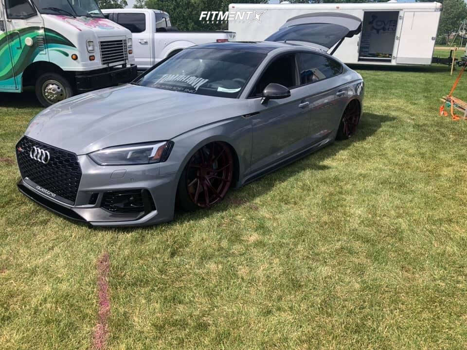 2019 Audi RS5 Sportback Base with 20x10.5 PUR FL26 and Ohtsu 255x35 on ...