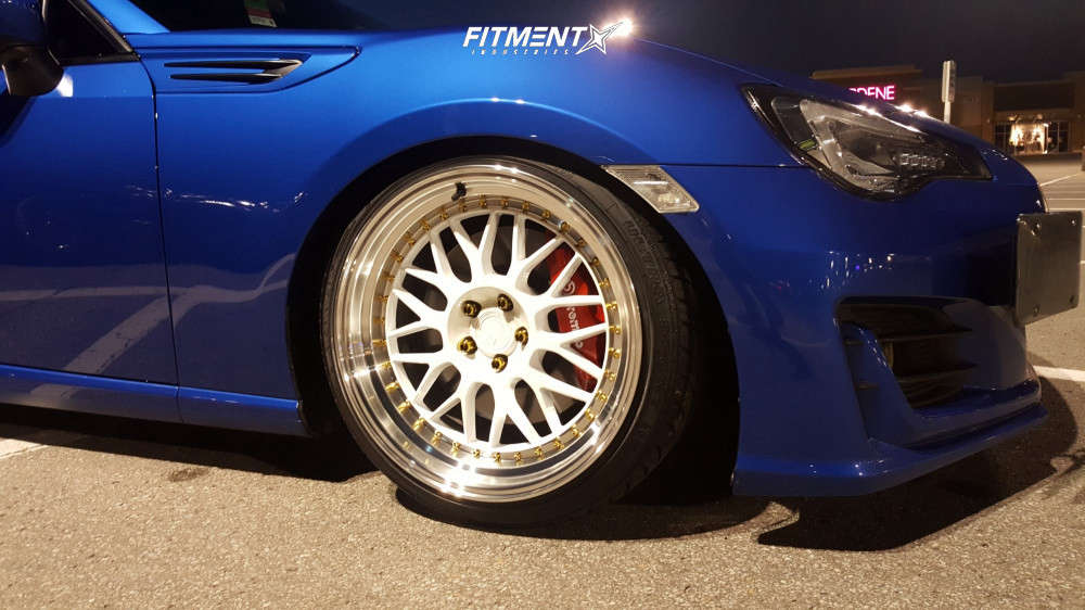 2018 Subaru BRZ Sport-tech RS with 18x9.5 Aodhan Ah02 and Nankang 215x40 on Coilovers | 764235 ...