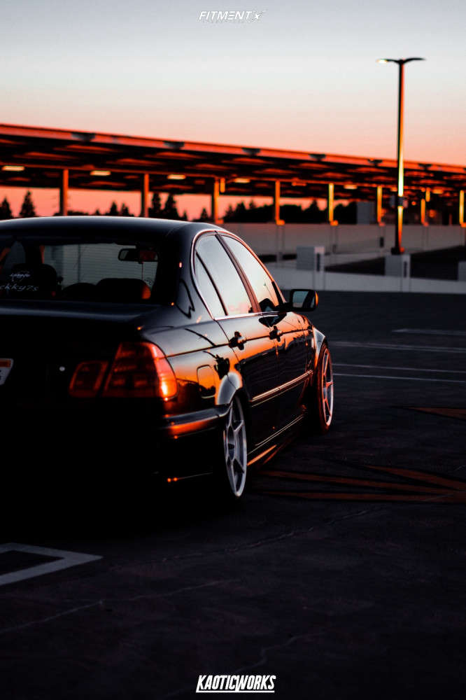 2003 BMW 3 Series Base with 17x8.5 Kosei K1 and Yokohama 195x40 on ...