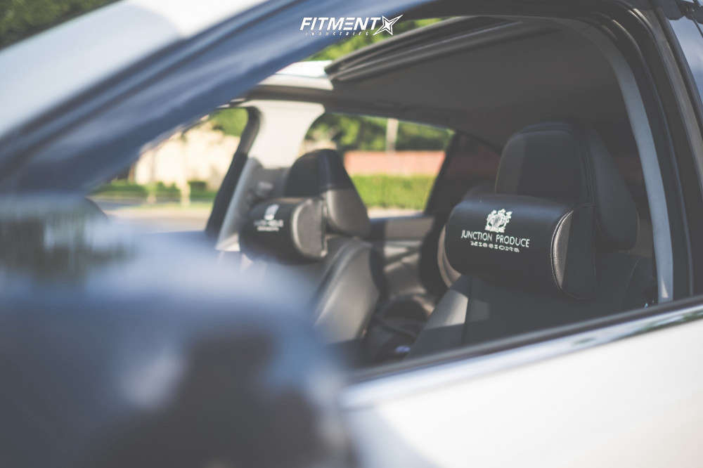 2015 INFINITI Q50 Premium with 19x9.5 Weds Bazreia and Federal 215x35 ...