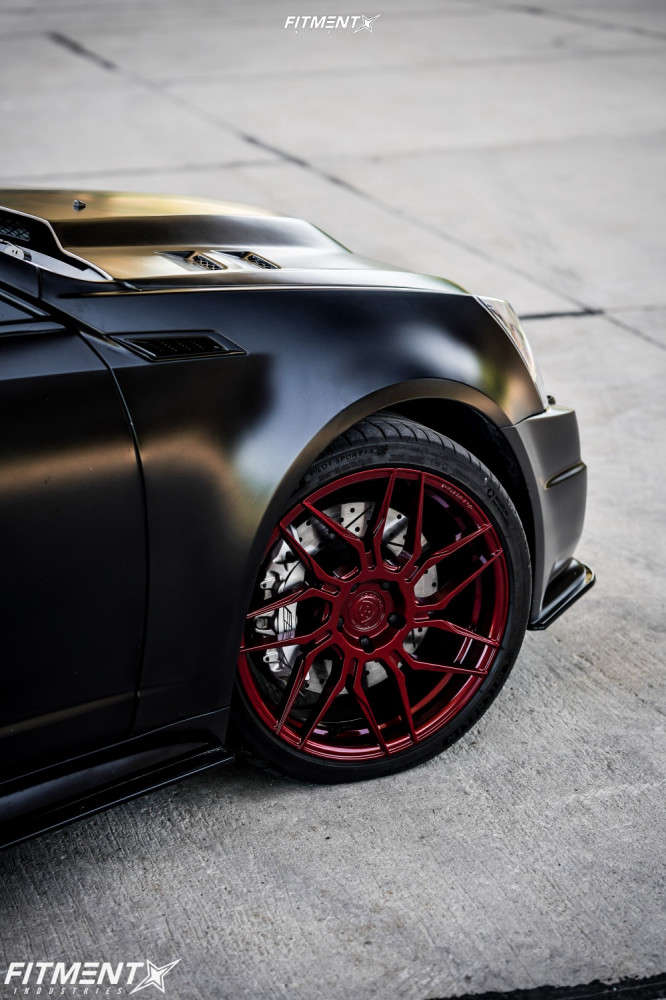 2013 Cadillac Cts V With Black Rims