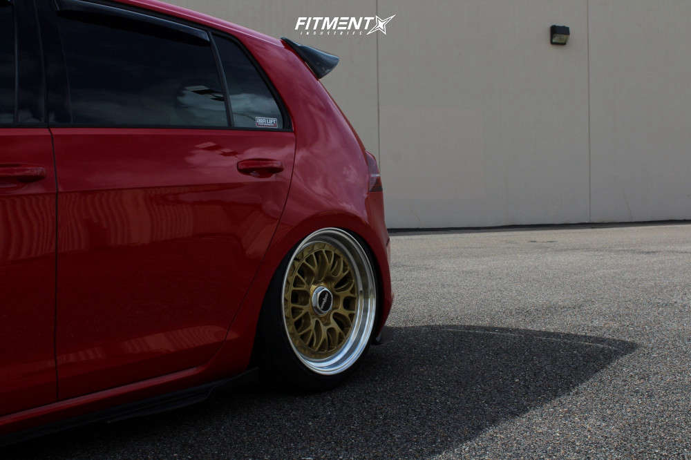 2016 Volkswagen GTI SE with 18x9.5 Rotiform Lsr and Achilles 225x40 on ...