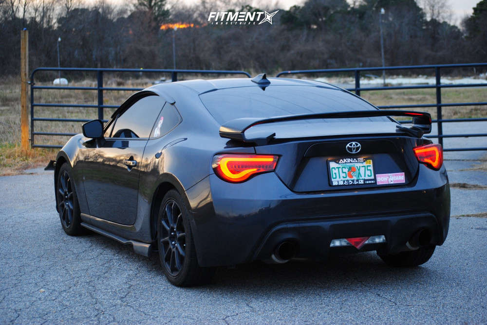 2013 Scion FR-S Base with 17x7 Konig Control and Firestone 215x45 on ...