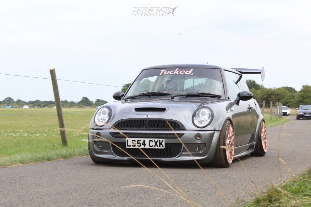 2004 Mini Cooper S with 17x8 Rotiform Rse and Nankang 195x40 on ...